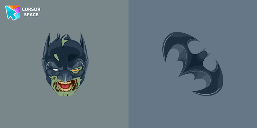 Custom Cursor Zombie Batman - Cursor Pack | Cursor Space